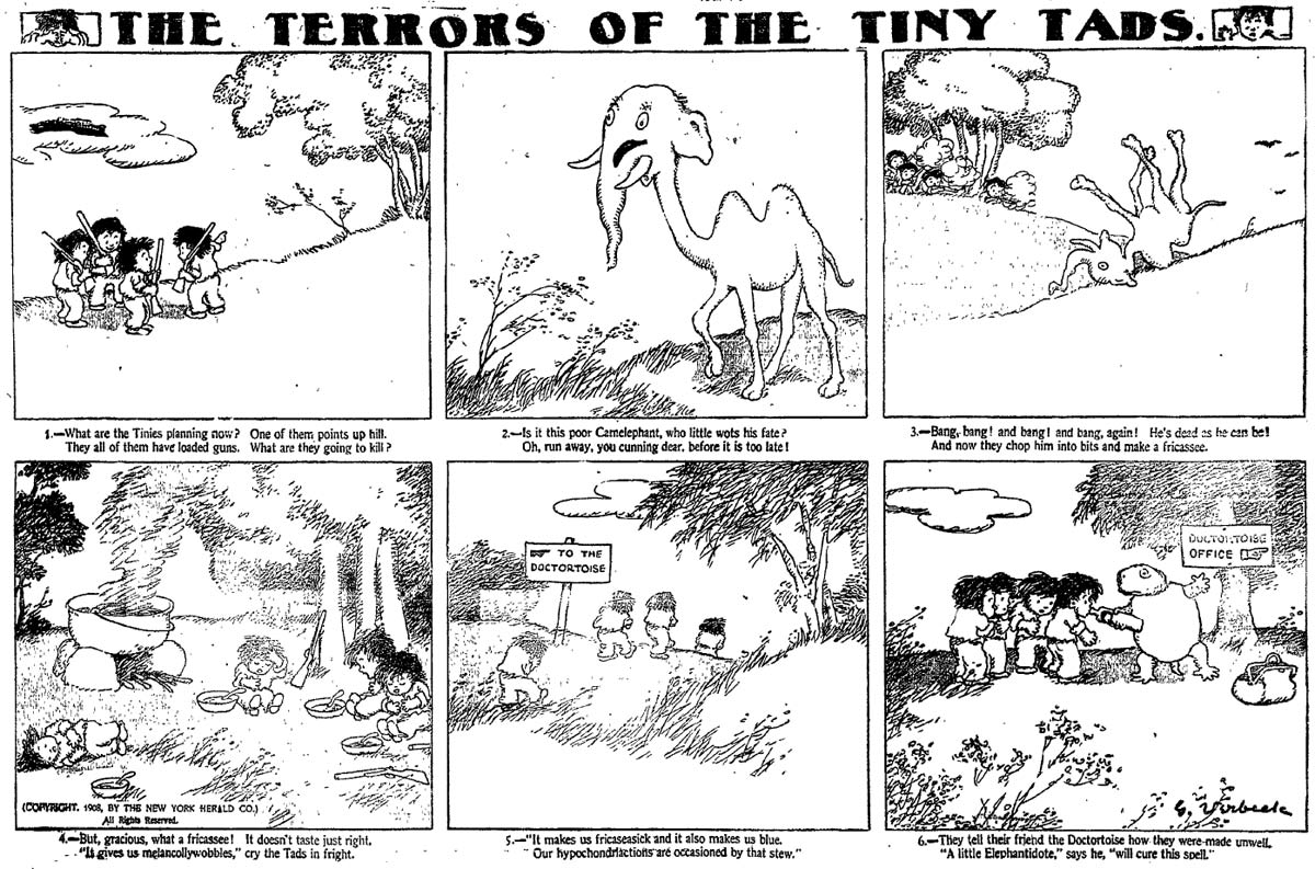 Gustave Verbeek’s Cruel Tales and the Nonsense Tradition | A Blog of Bosh