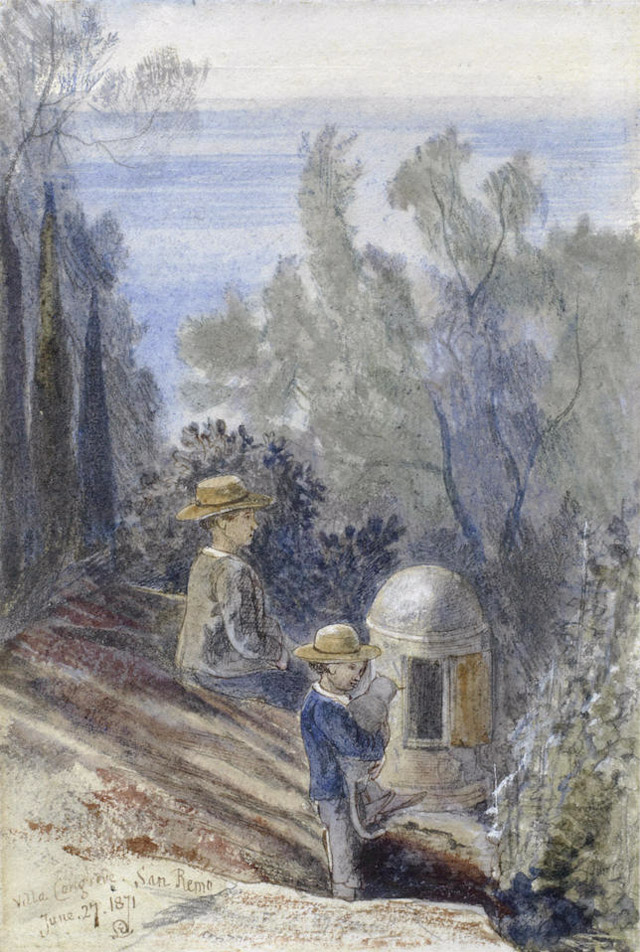 Edward Lear, Hubert and Arnold Congreve (1871) | A Blog of Bosh