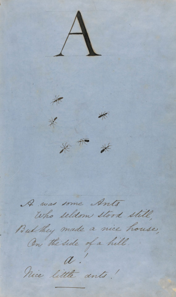 Edward Lear Alphabet Poem