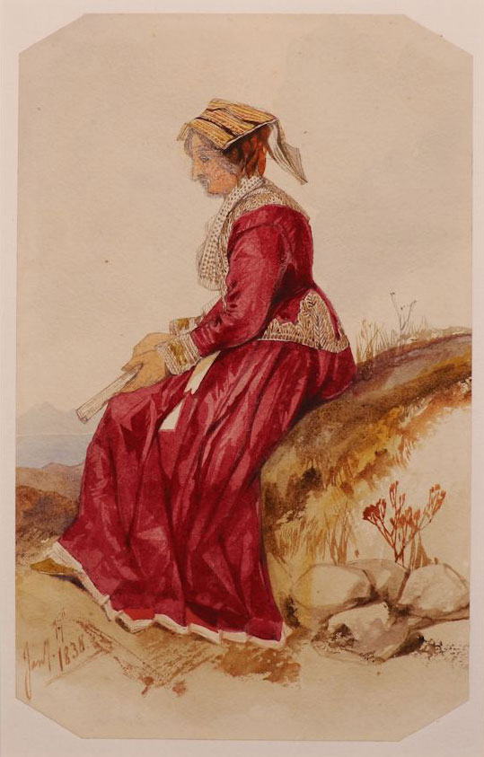 Edwarad Lear, Italian Lady | A Blog of Bosh